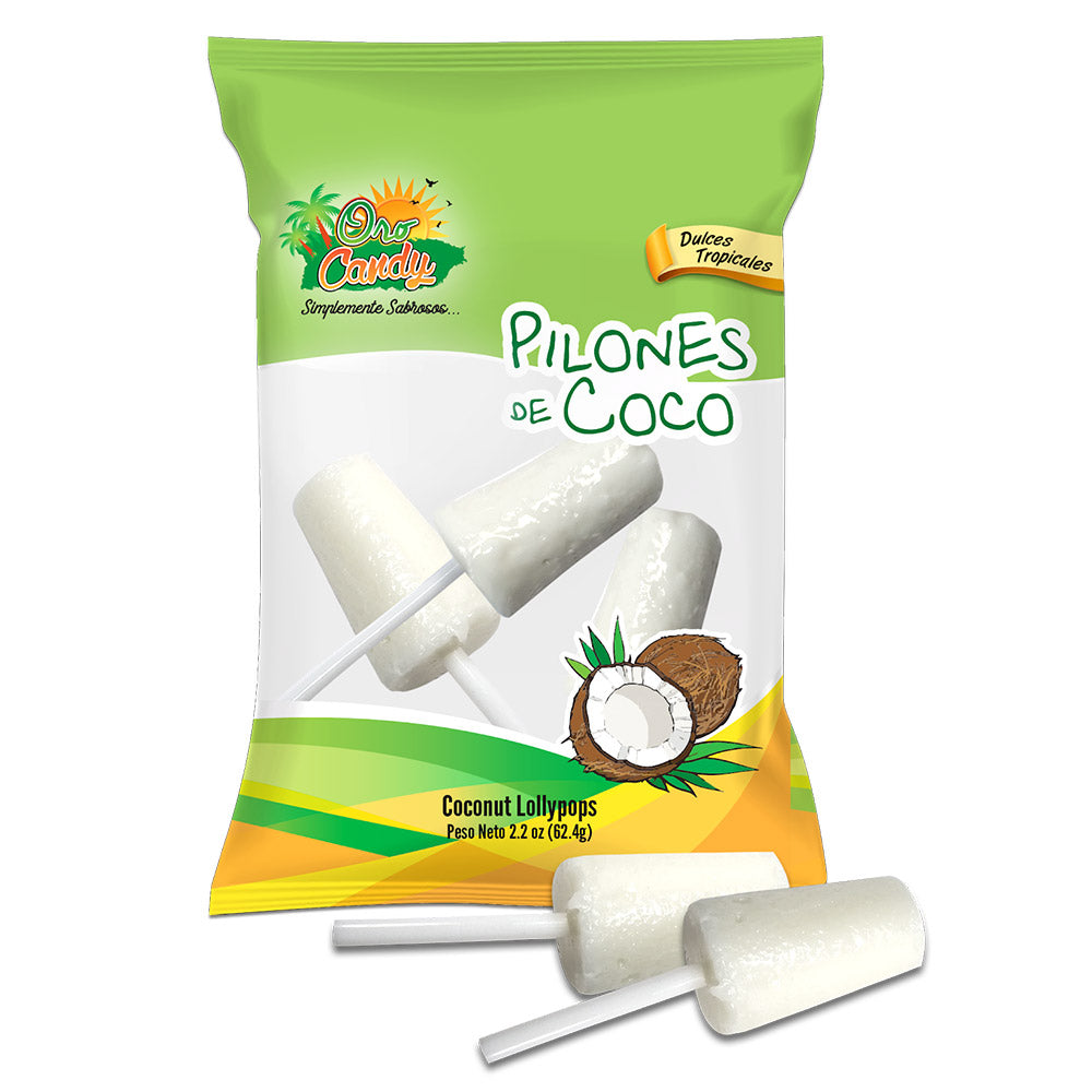 Pilón de Coco (Coconut Lollipop) – El Boricua Inc.